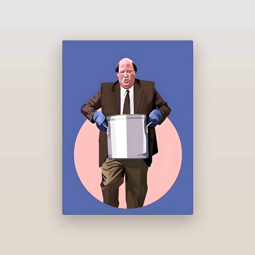 Kevin's Famous Chilli The Office Poster – Metal Pop