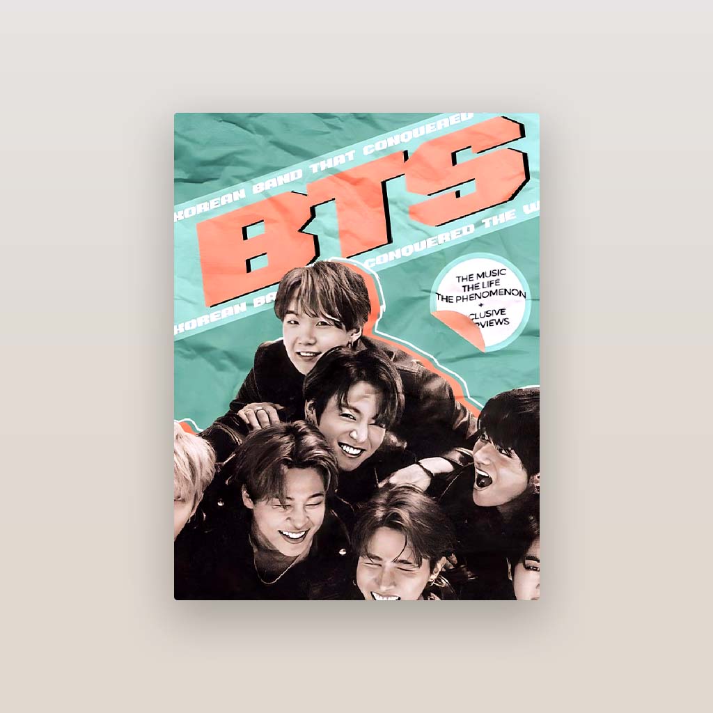 BTS - Metal Poster