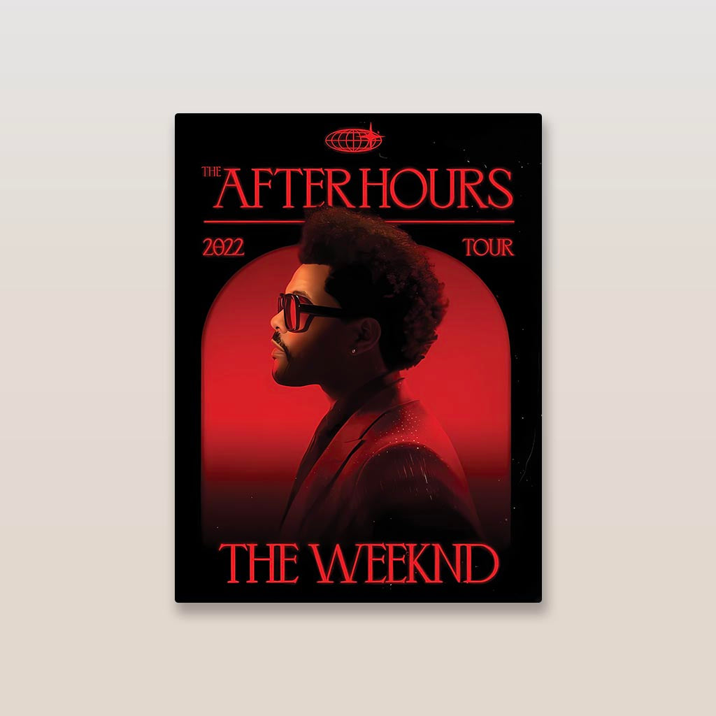 The Weeknd After Hours Poster – Metal Pop