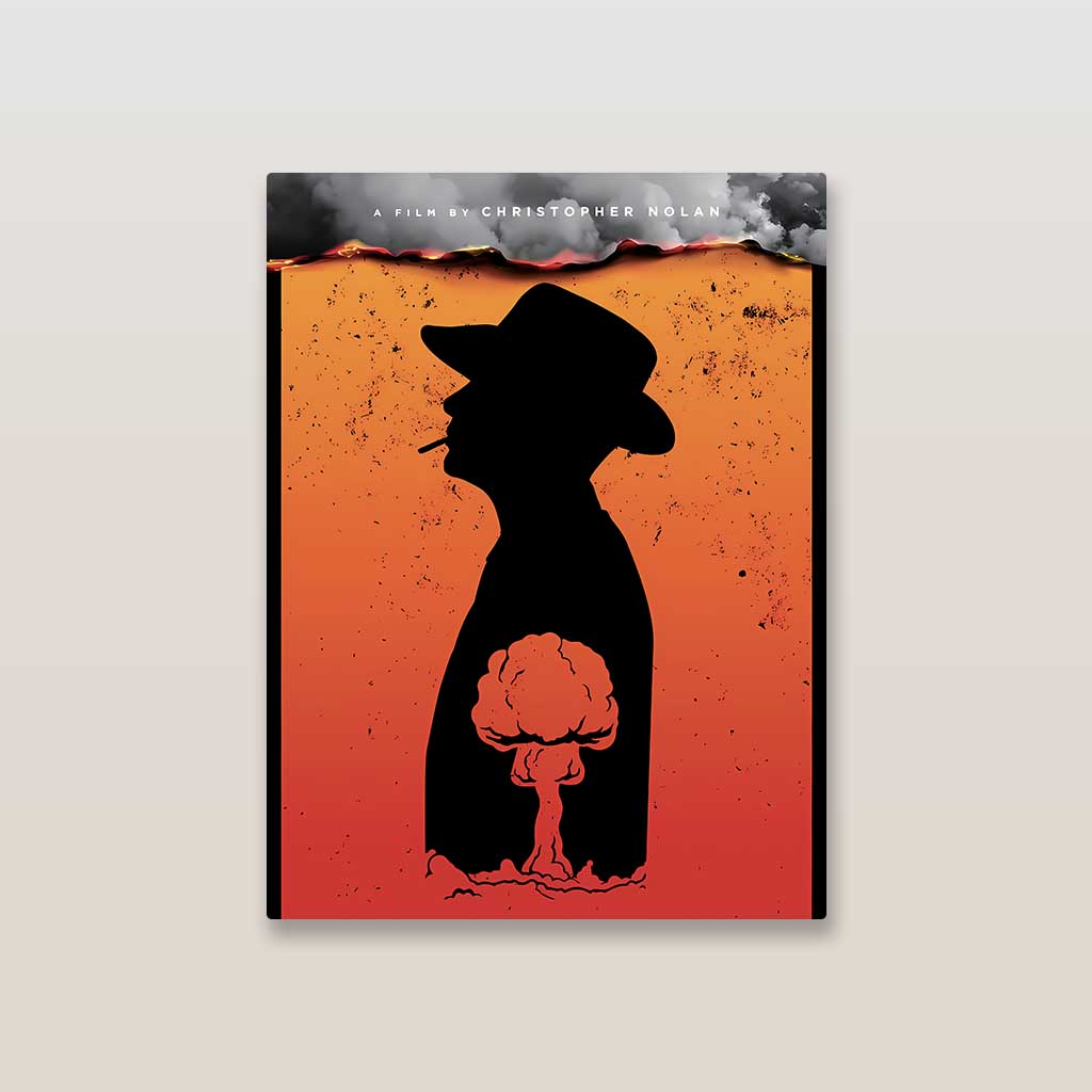 Oppenheimer Poster – Metal Pop