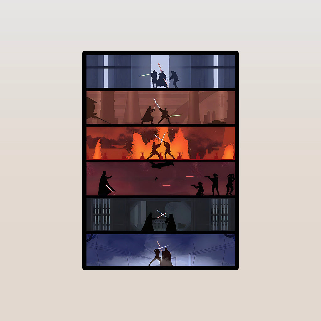 Star Wars Metal Poster