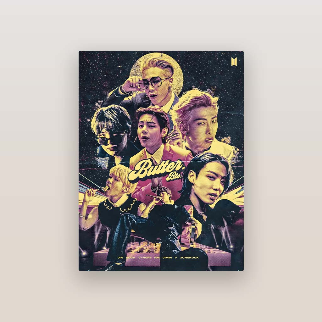 BTS Butter - Poster – Metal Pop