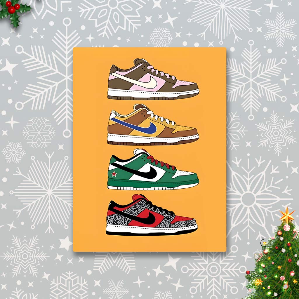 Nike SB Sneakers Metal Poster