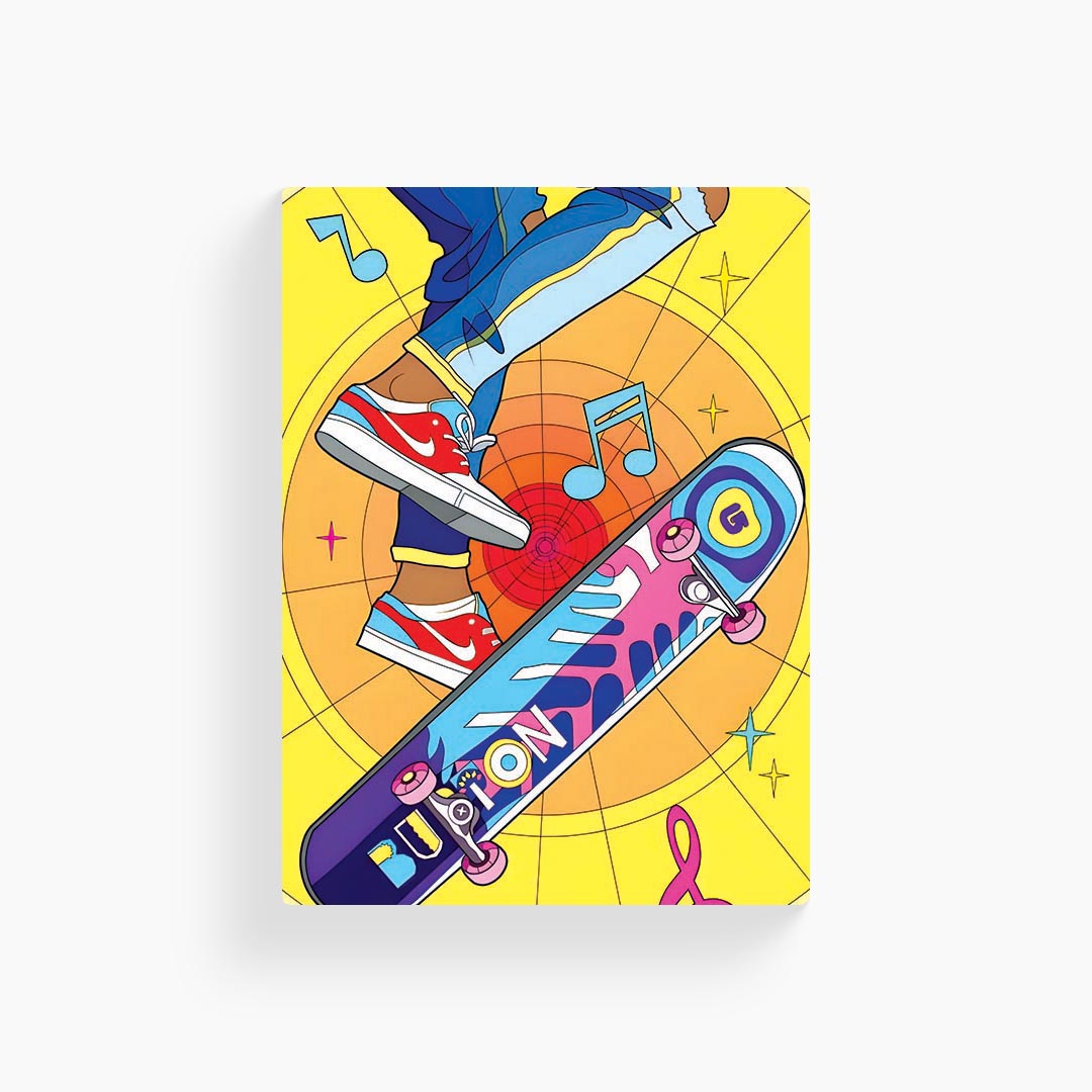 GenZ Pop Art Poster – Metal Pop